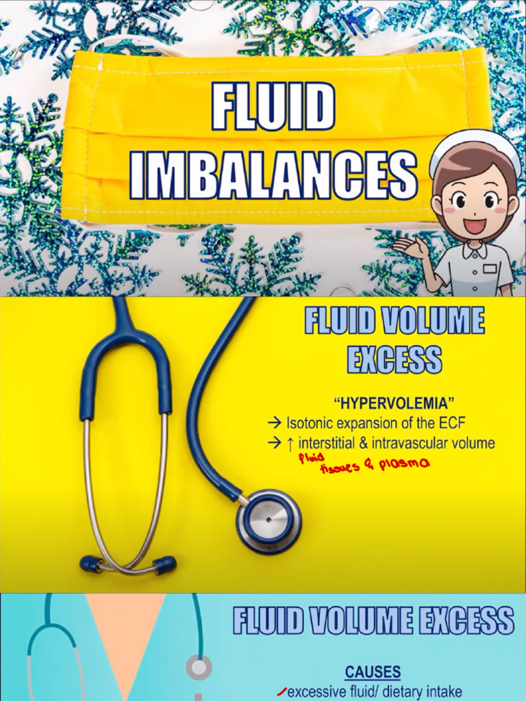 Fluid Imbalance | PDF | Calcium | Sodium