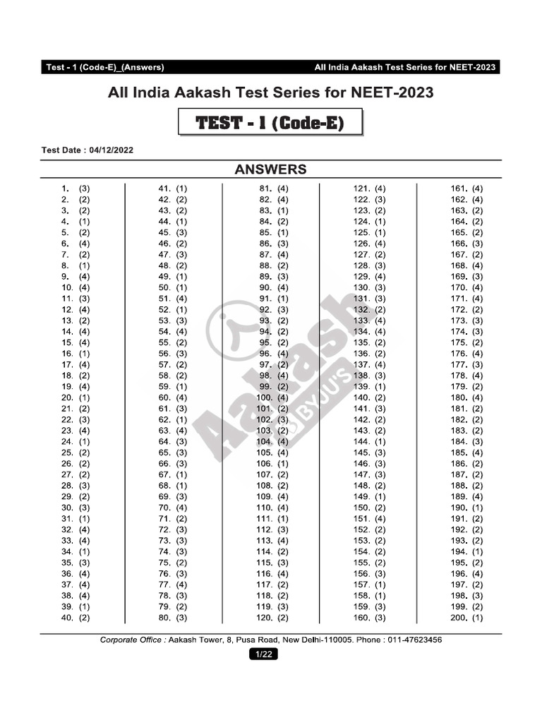 RM Aiats QP | PDF