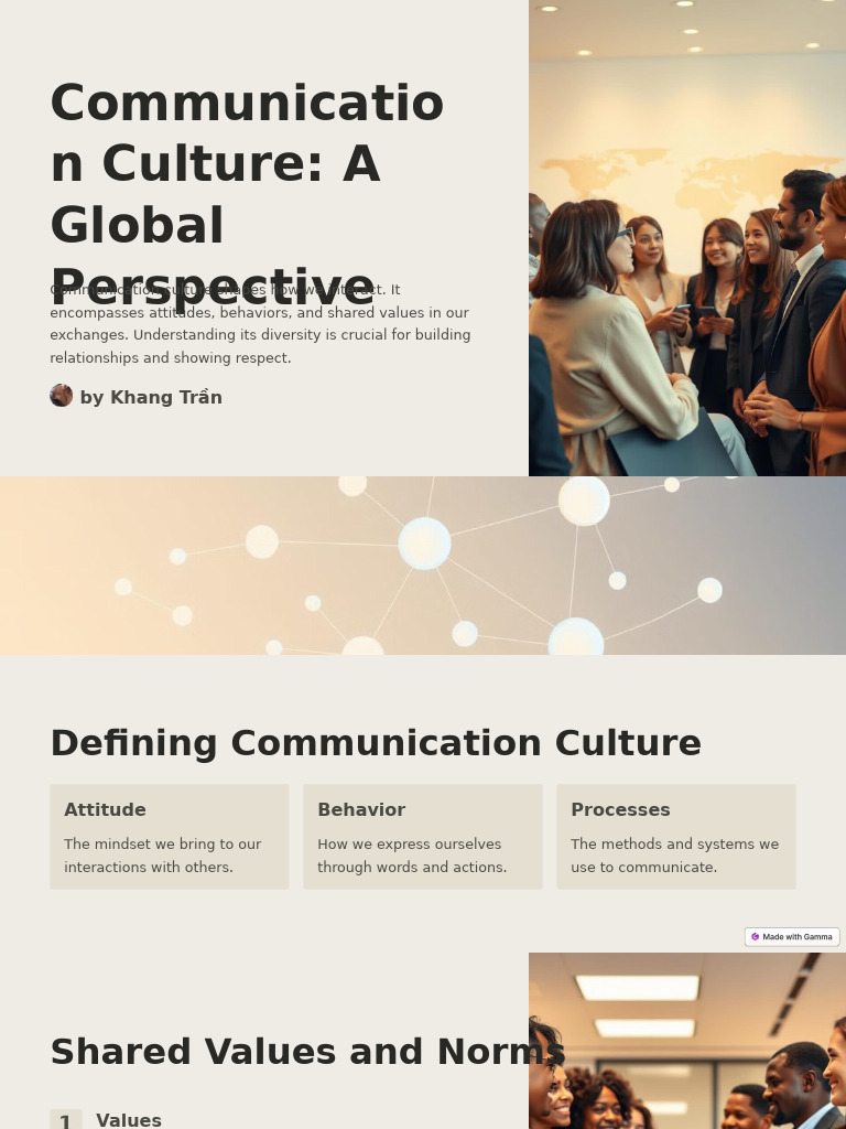 Communication Culture A Global Perspective | PDF