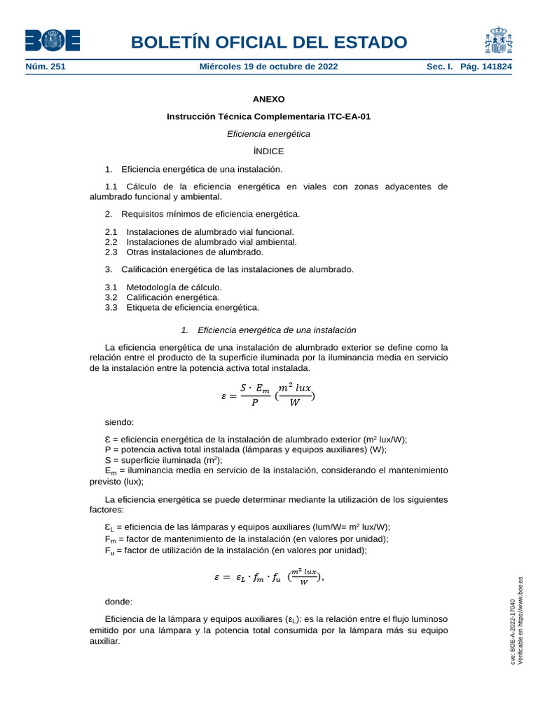 ITC-EA-01 rd182022 | PDF | Uso eficiente de energía | Color