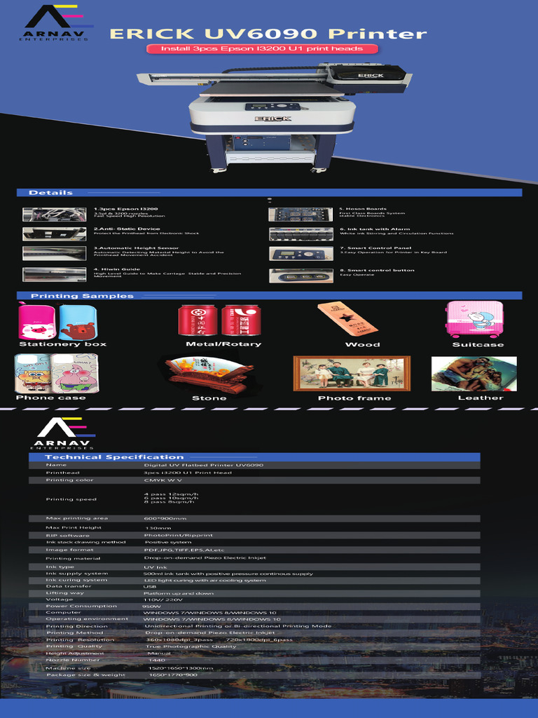 Uv Flatbed Printing Machine | PDF