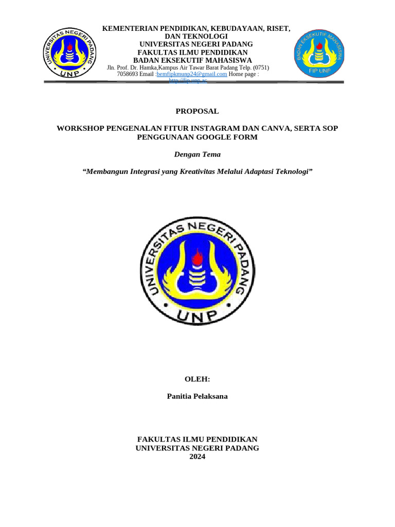 Proposal Proker Kominfo | PDF | Bisnis | Komputer