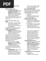 Gender Roles Worksheet | PDF | Gender Role | Stereotypes