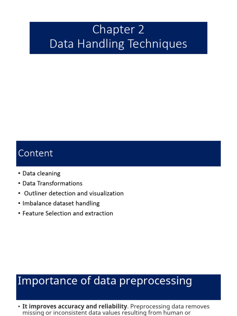 CH 02 Data Handling Technique | PDF | Standard Deviation | Normal Distribution