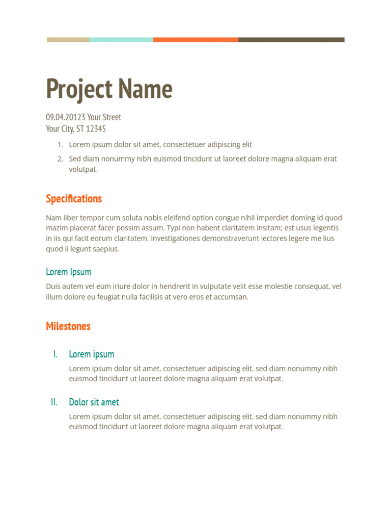 Project Proposal | PDF