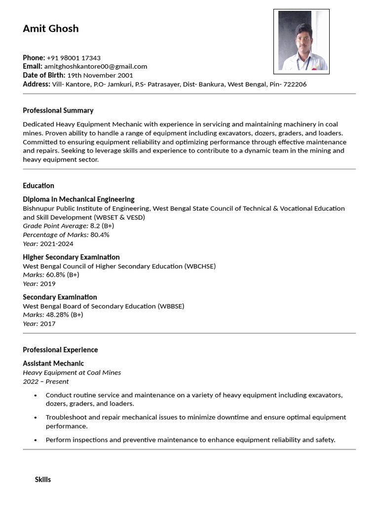 Amit Ghosh-1 | PDF | Business