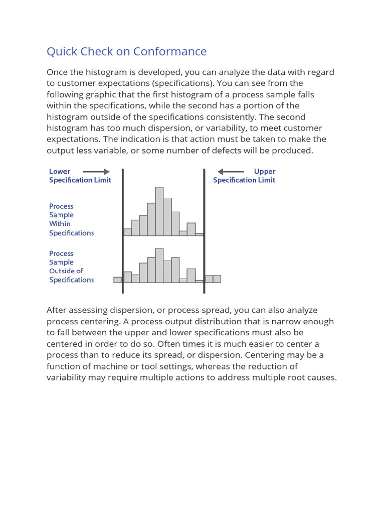 Quick Check On Conformance | PDF | Business | Computers