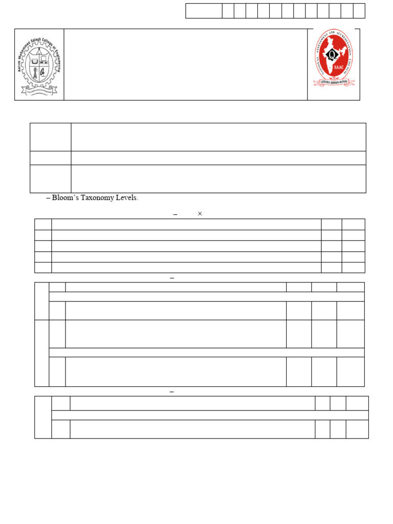 DAA - Internal 2 QP (With Key) | PDF | Applied Mathematics | Theoretical Computer Science