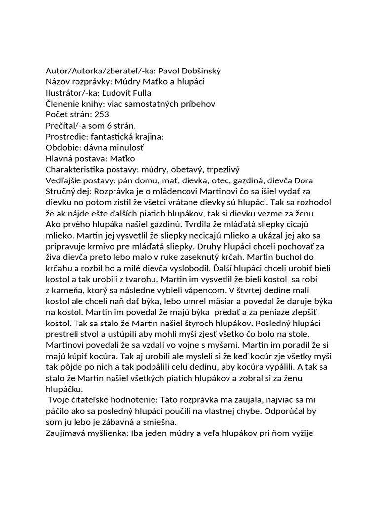 Pavol Dobsinsky 3 | PDF