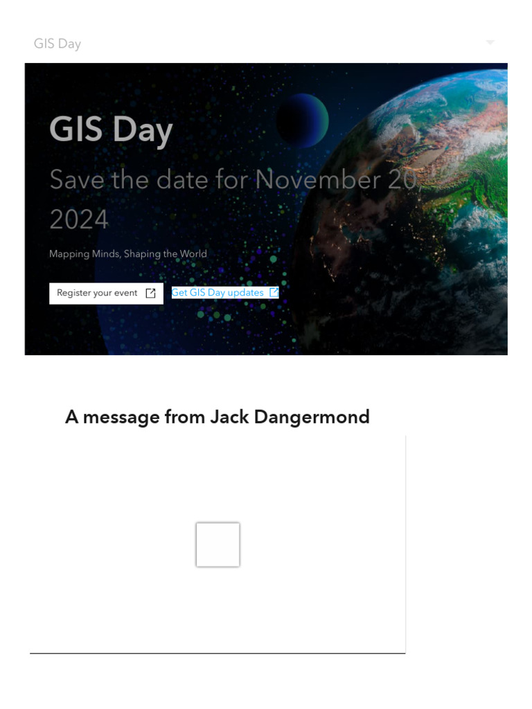 GIS Day - November 20, 2024 | PDF | Games & Activities | Art