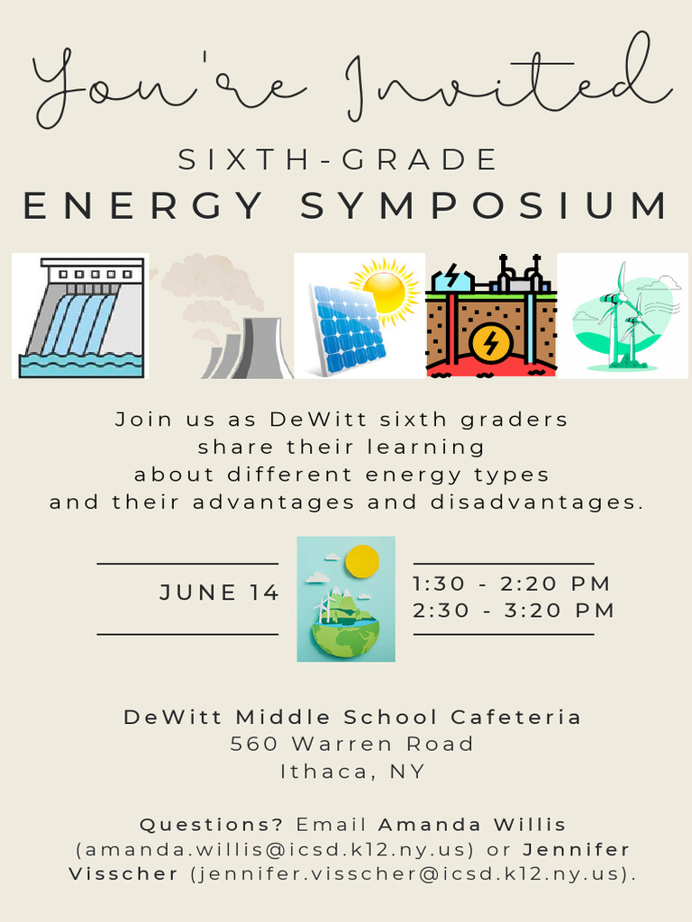 Energy Symposium Invitation | PDF