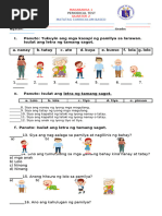 MAKABANSA WORKSHEET Week 3 | PDF