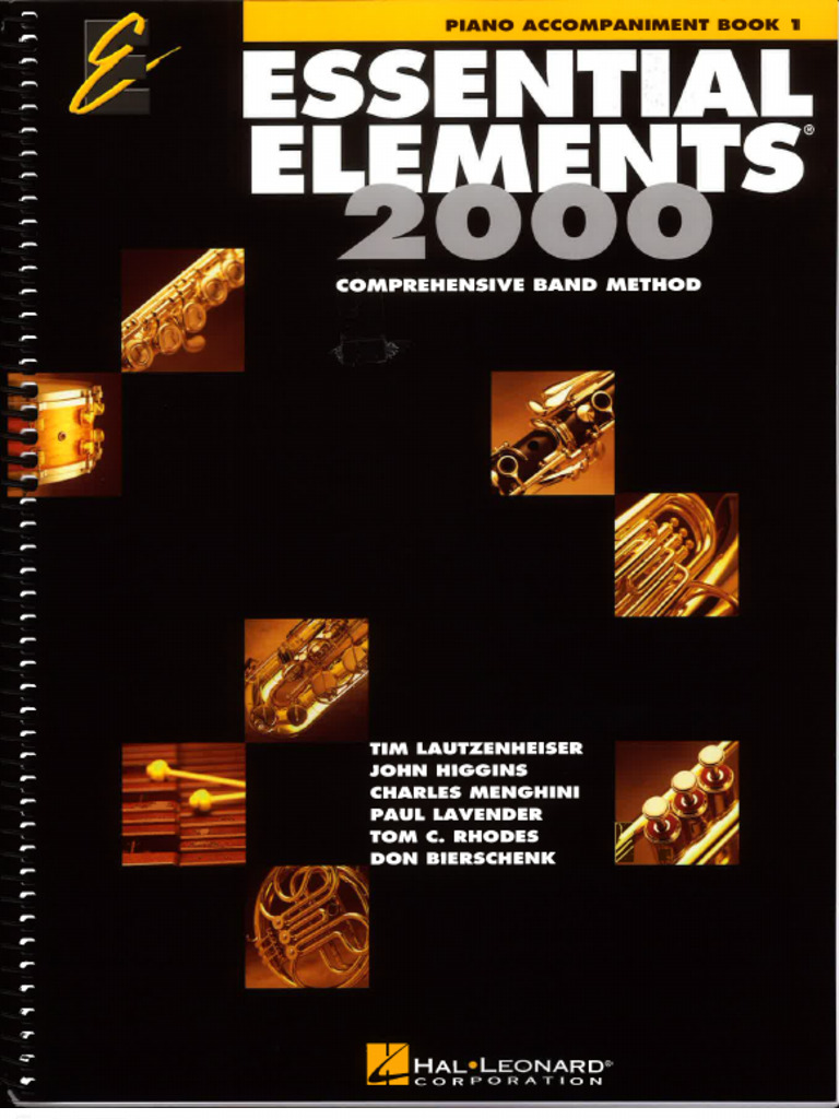 Essential Elements 2000 Piano Accompaniment Book 1 Pdf