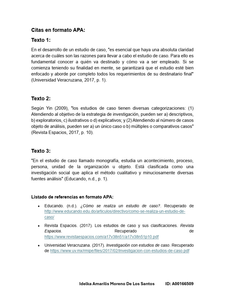 Unidad 2 Actividad 2 Practica de APA | PDF
