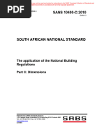 SANS 10400-T 2020 | PDF | Firefighting | Wall