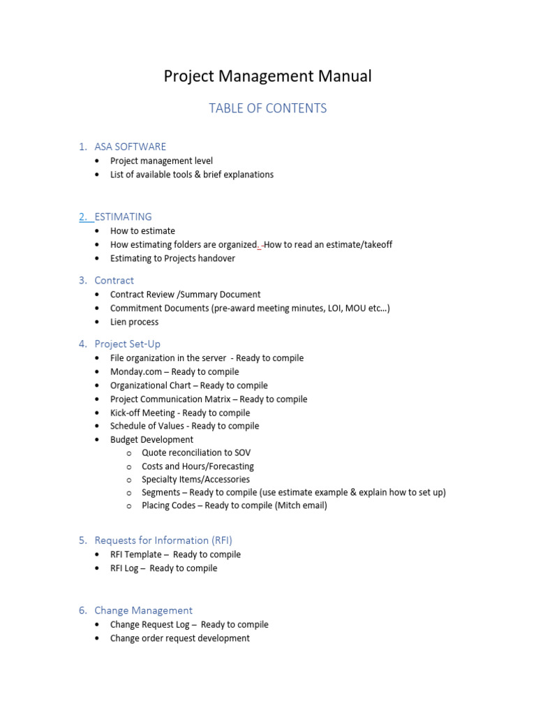 #PM Handbook Table of Contents | PDF | Computing