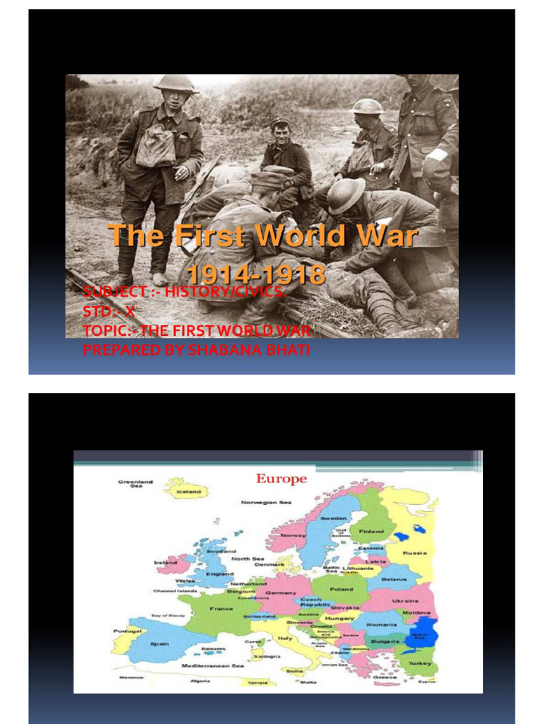 First World War | PDF