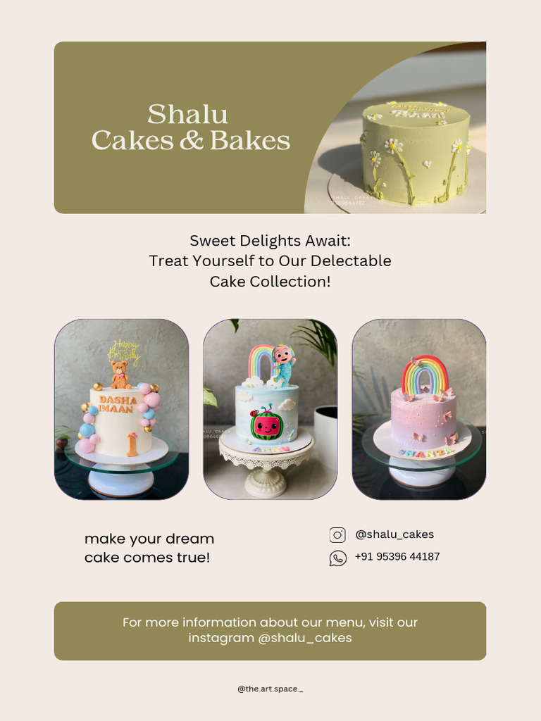Shalu Cakes&Bakes | PDF