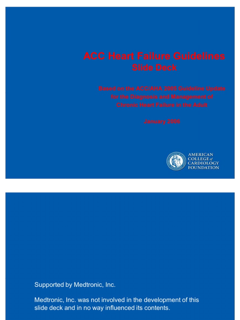 HF Guideline Slide 2006 | PDF | Heart Failure | Heart