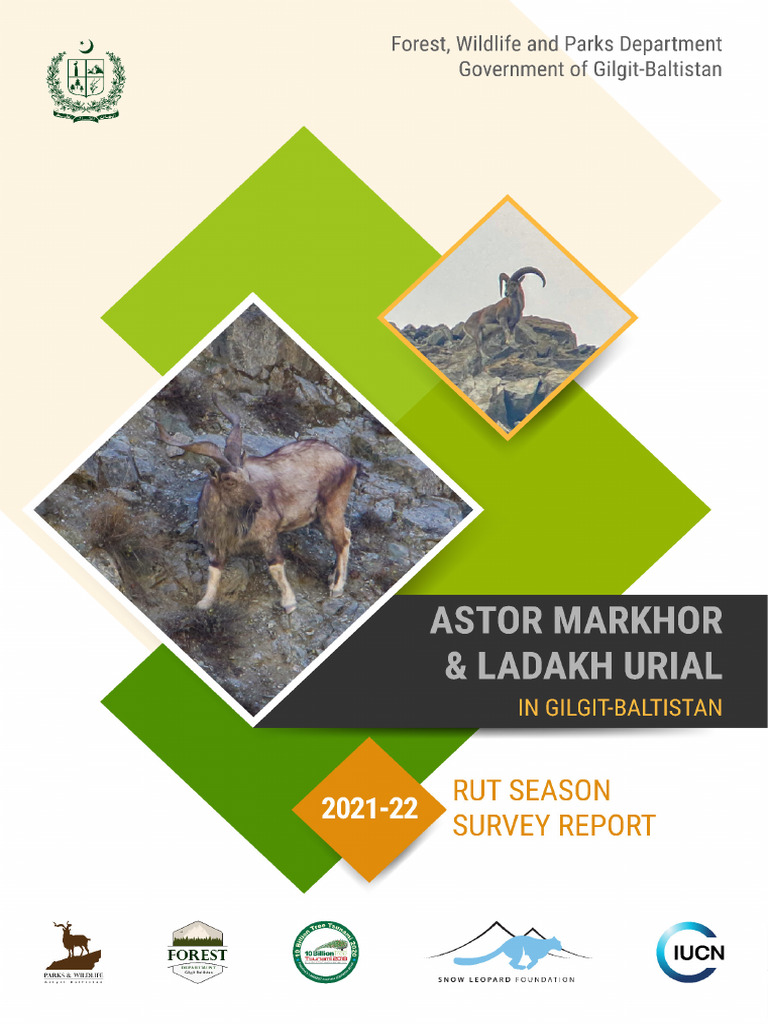 Astor Markhor Rut Survey 2021-22 | PDF | Bootstrapping (Statistics)