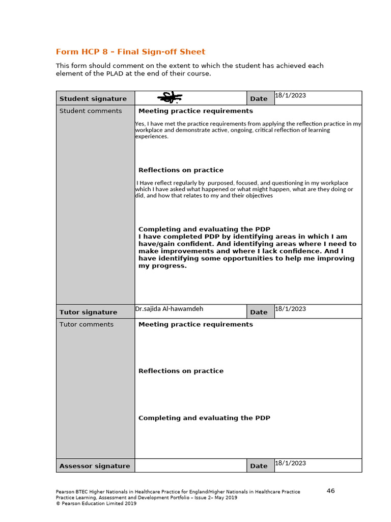Form HCP 8 - 2 Ds. | PDF