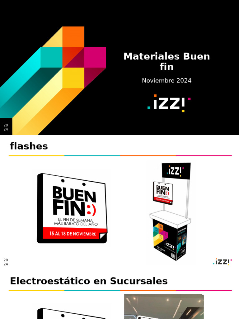Materiales Buen Fin 2024 | PDF