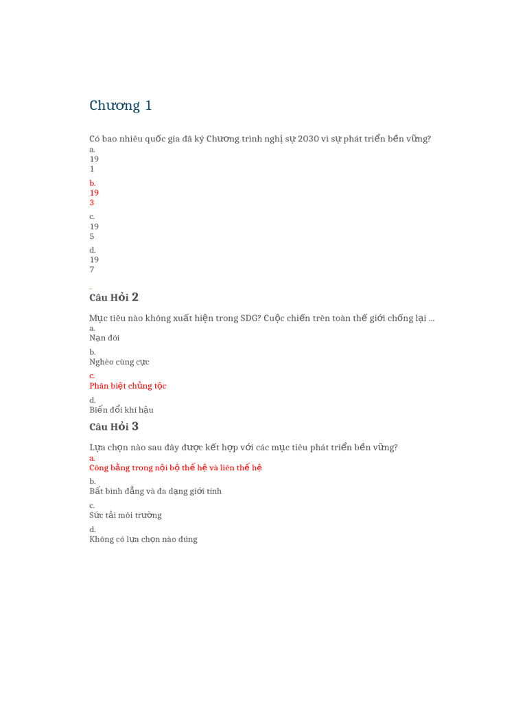 Att Trac Nghiem Thi PTBV | PDF