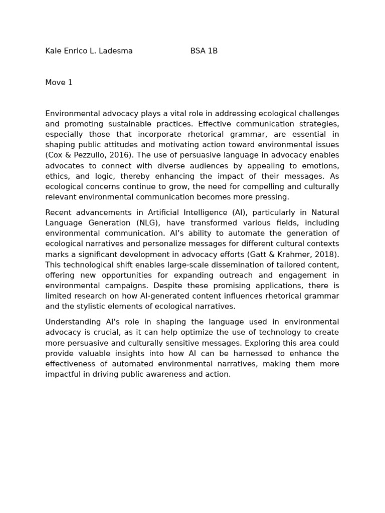 MOVE 1 Research (2nd) | PDF