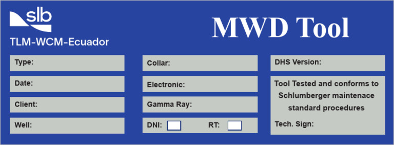 MWD Tool | PDF