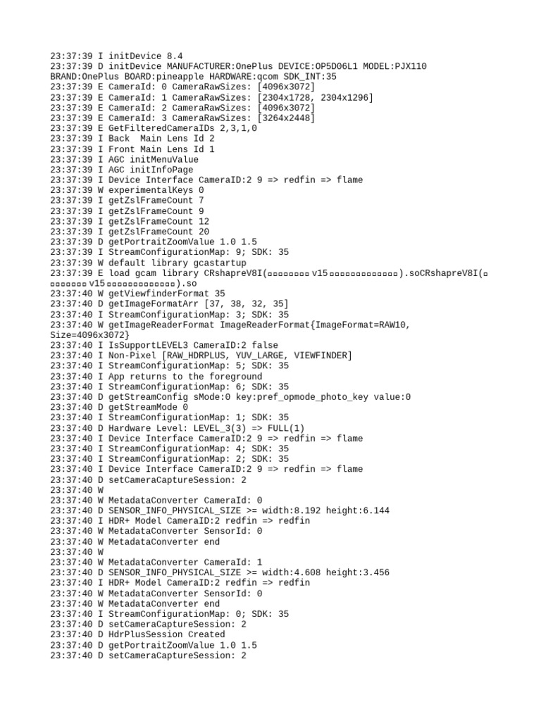 Log 20241119 | PDF | Computing | Software