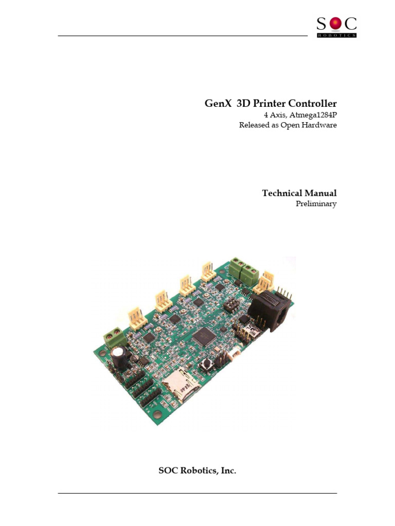 GenX Technical Reference Manual | PDF | Resistor | Electronics