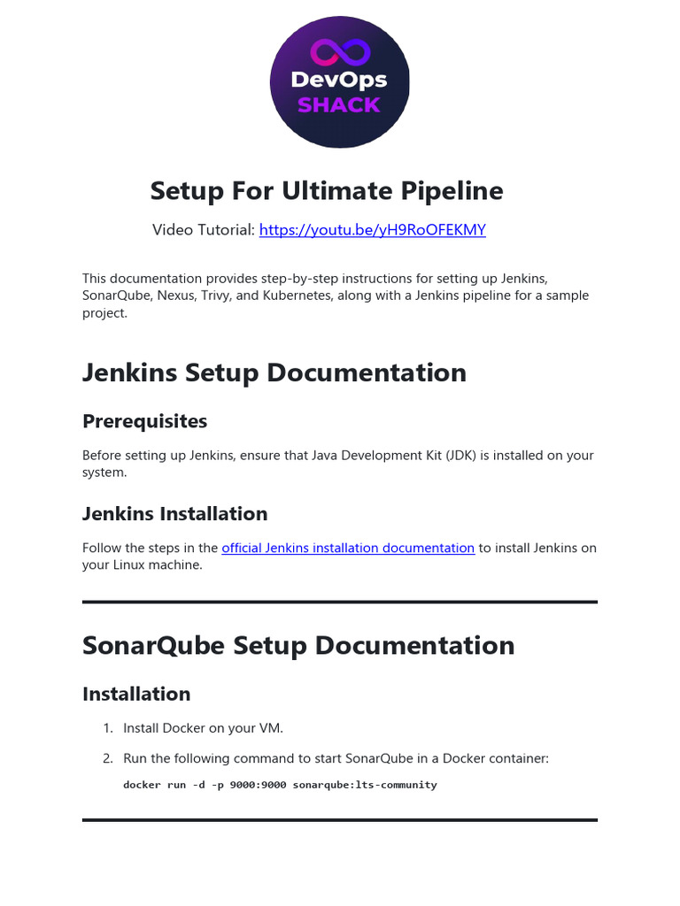 Setup For Ultimate Pipeline | PDF | Software | Computing