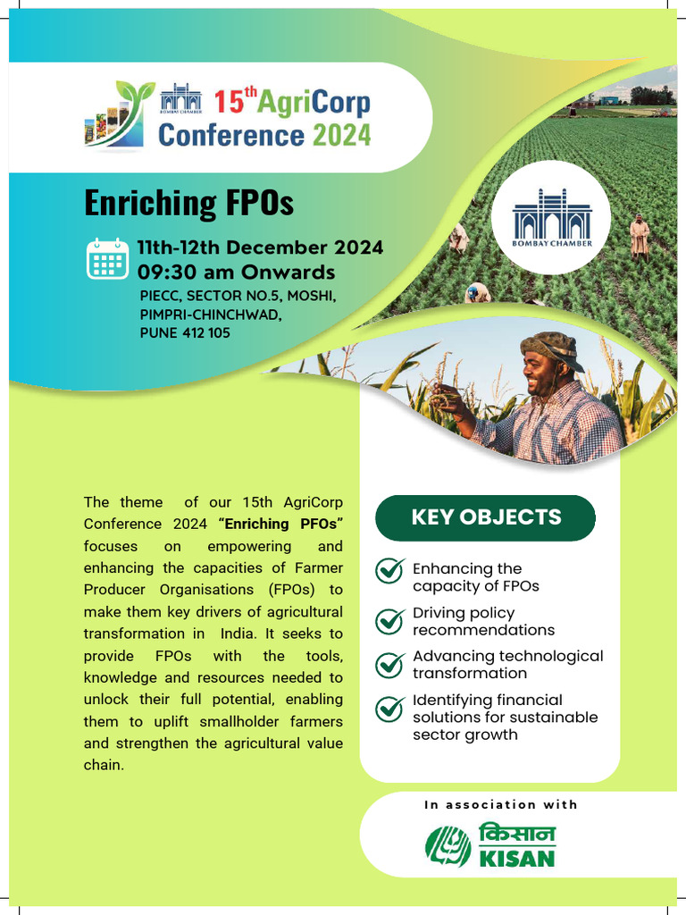 Enriching FPOs: AgriCorp Conference 2024 | PDF | Financial Inclusion ...
