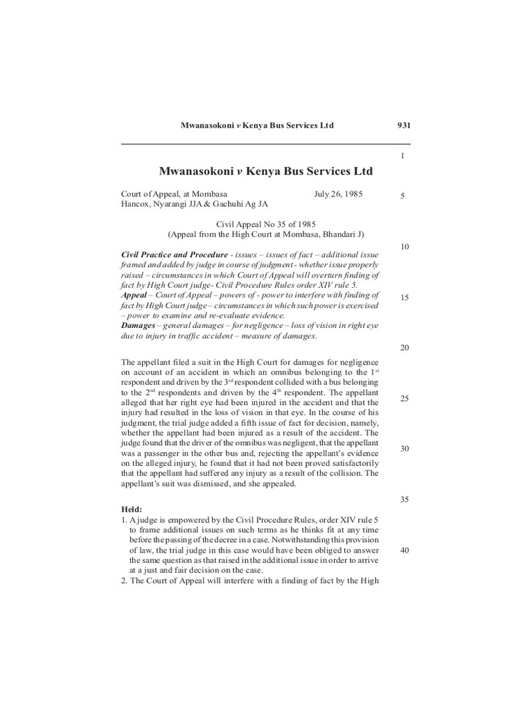 Interferance of Apportionment of Liability (+) Disregarding Strong Colloborating Evidence | PDF ...