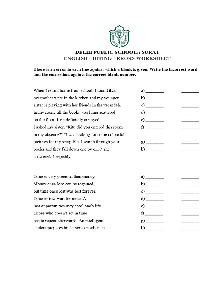 Editing Errors@ts-3 | PDF | Home & Garden | Art