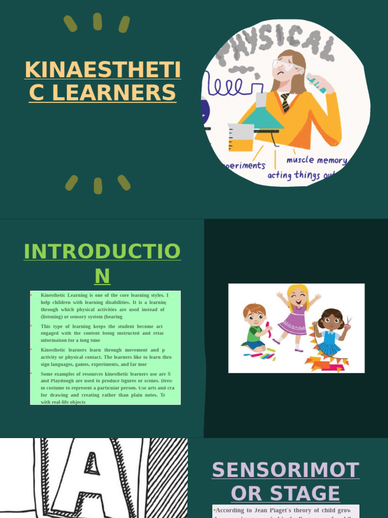Kinaesthetic Learners Presentation | PDF | Liberal Arts Education ...