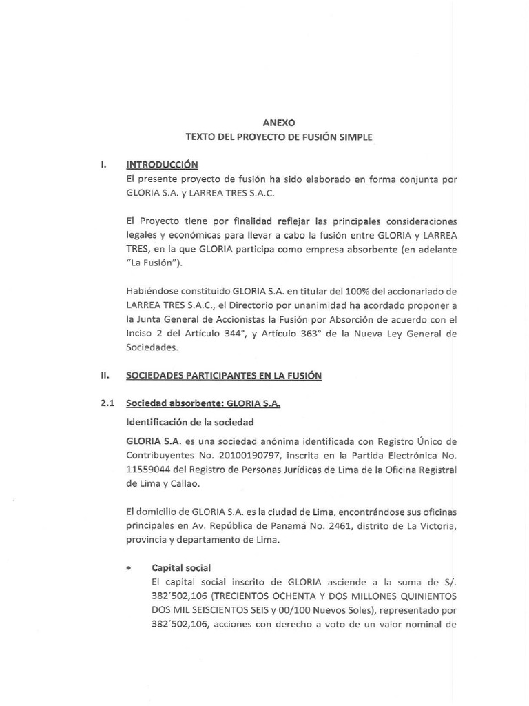 Proyecto Fusion | PDF