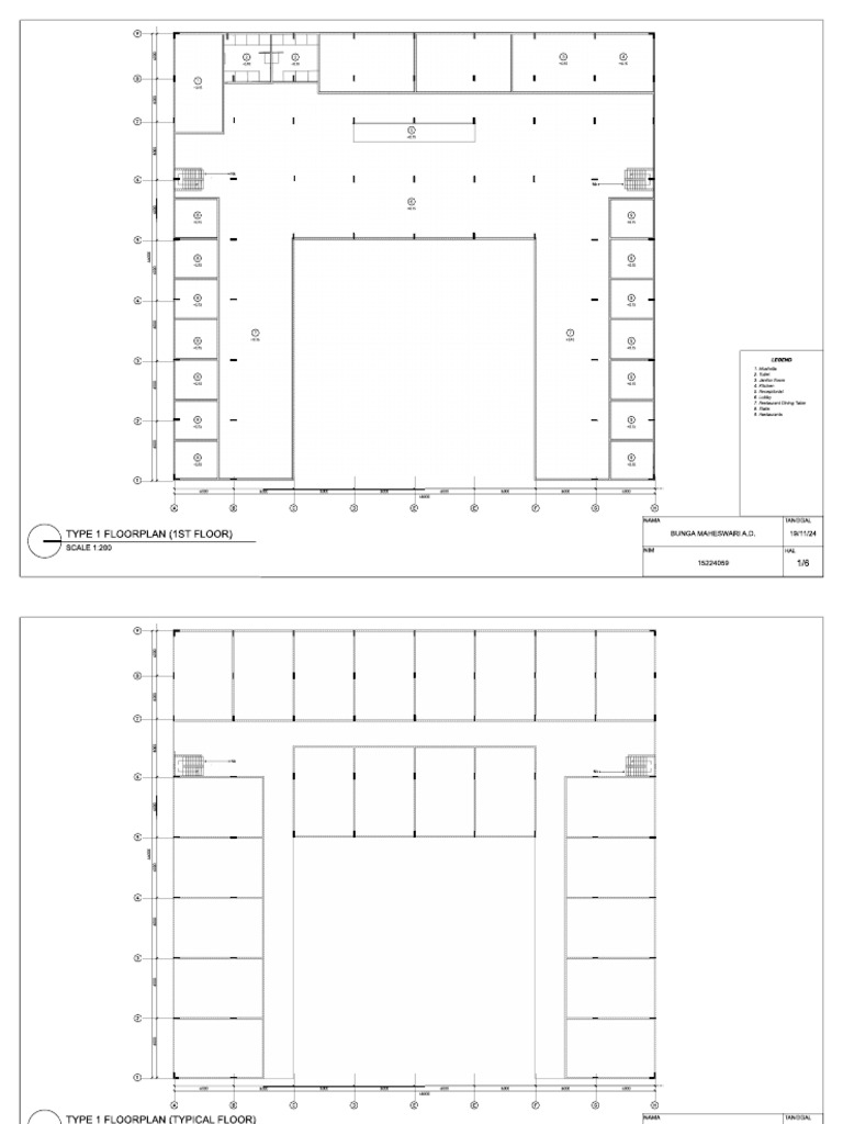 (Asis 1) Denah | PDF