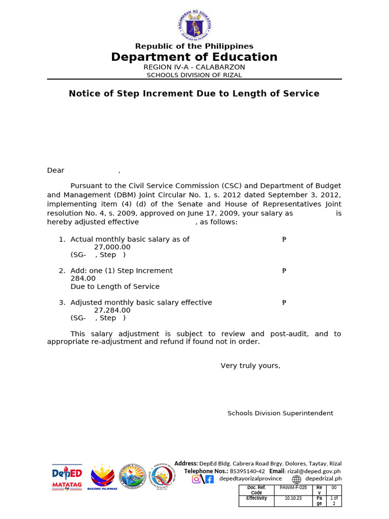 NOSI Template 2024 | PDF | Public Law | Government Related Organizations