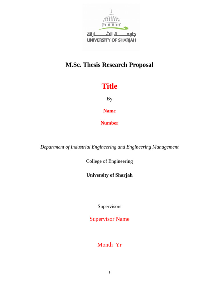 Master Proposal Template - Copy (1) 2 | PDF | Science | Inquiry