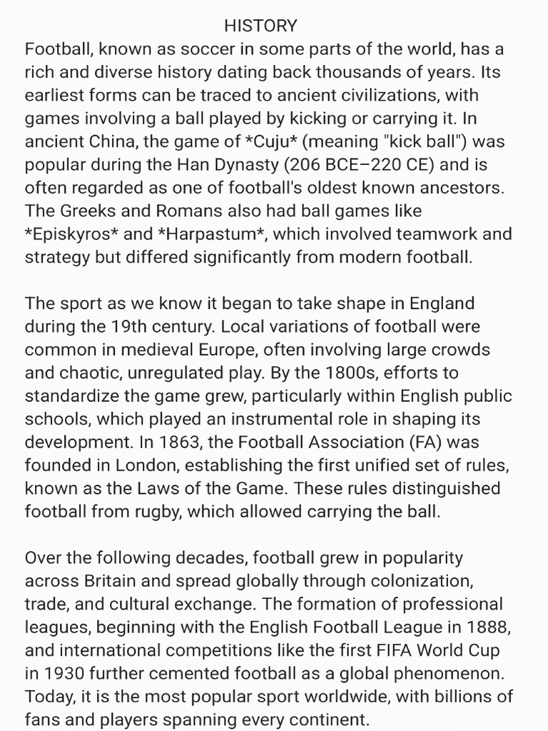 Football 2 | PDF