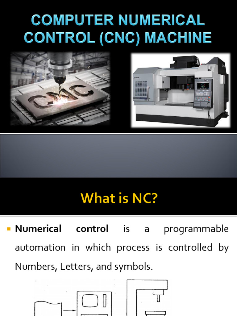 NC & CNC | PDF | Numerical Control | Computer Data Storage