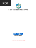 RCCG Dtce Calendar 2025 | PDF