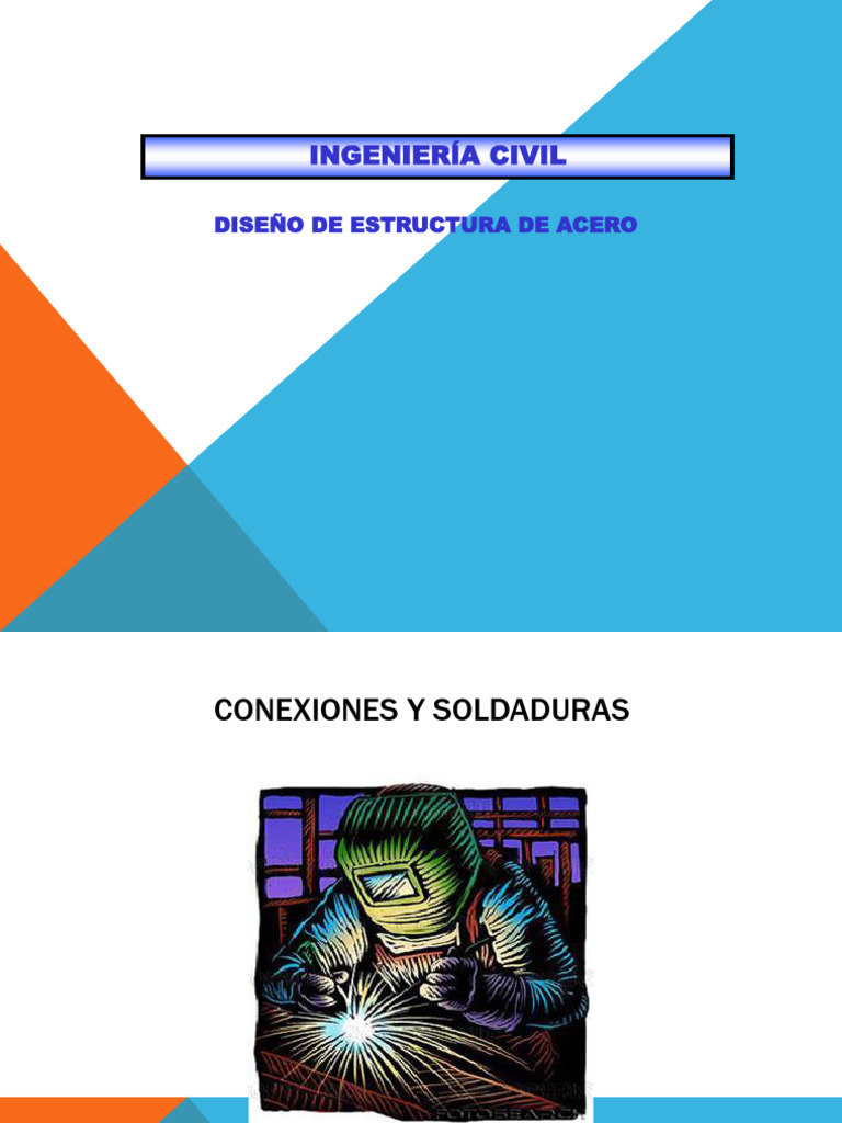 Acero. Conexiones y Soldaduras | PDF | Soldadura | Construcción