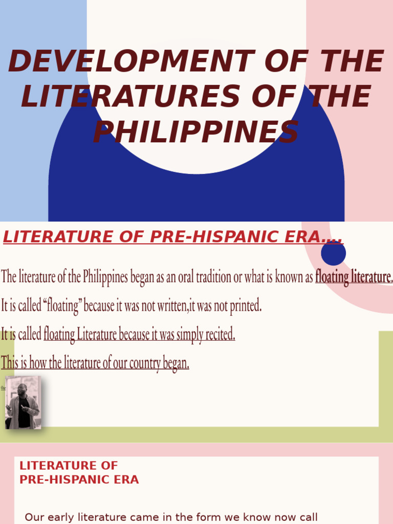Literature Pre Hispanic222 | PDF | Folklore | Philippines