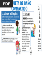 10 Reglas Del Baño | PDF | Higiene | Baño