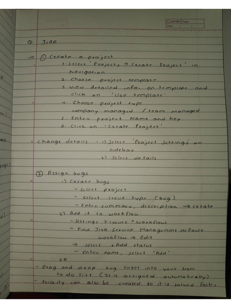 jira project creation | PDF