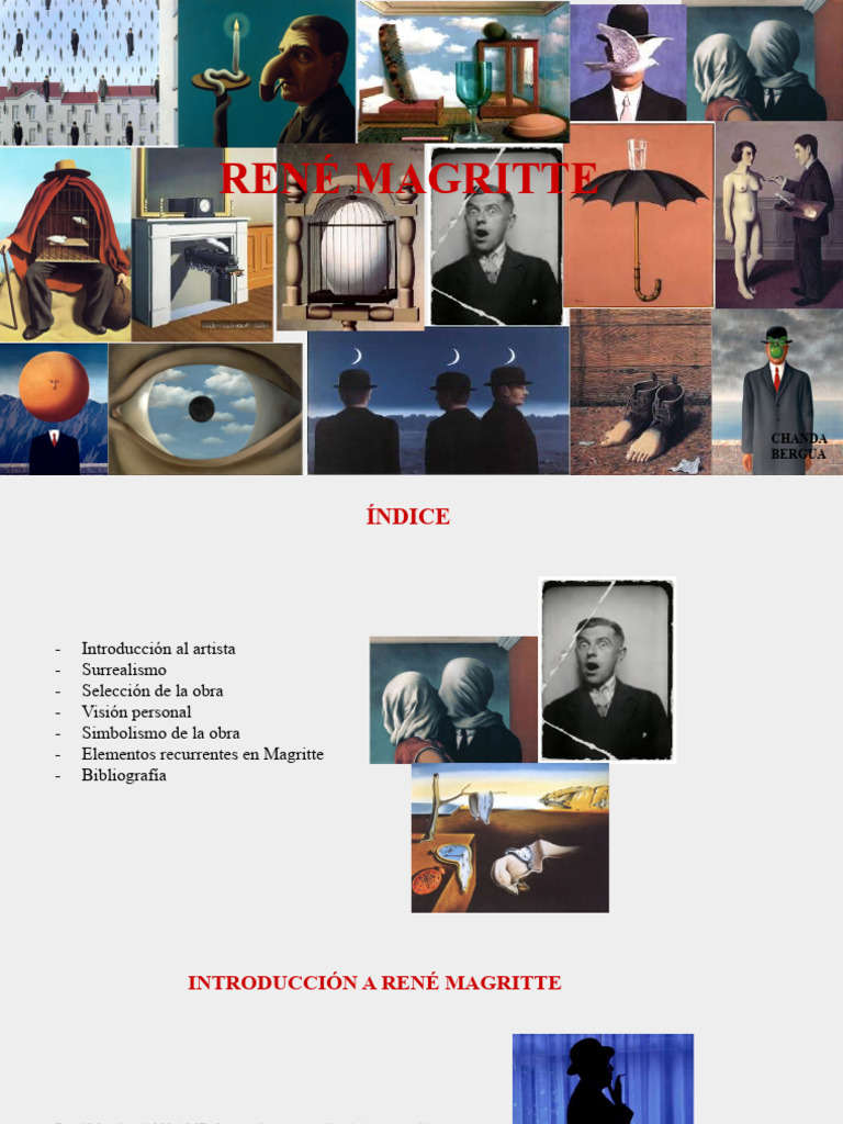 Bergua Chanda Presentacion | PDF | Surrealismo | Las artes