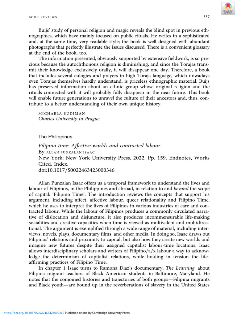 The-Philippines-Filipino-Time-Affective-Worlds-And-Contracted-Labour-By ...