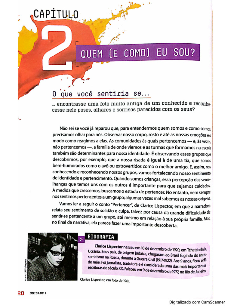 Capítulo 2 - Projeto de Vida | PDF